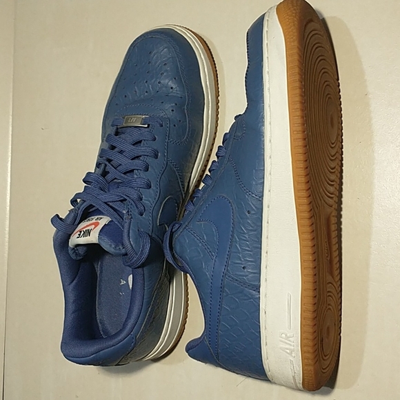 Nike | Shoes | Nike Air Force Low 7 Lv8 Blue Legend Gum | Poshmark
